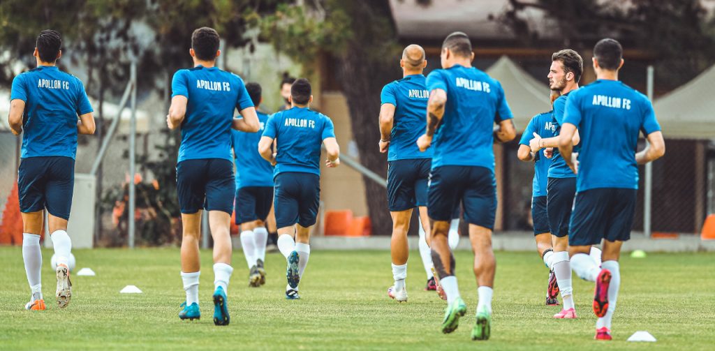 The first part of preseason has completed - Apollon FC