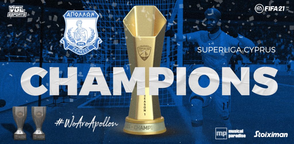 Apollon eSports is the new Champion! - Apollon FC