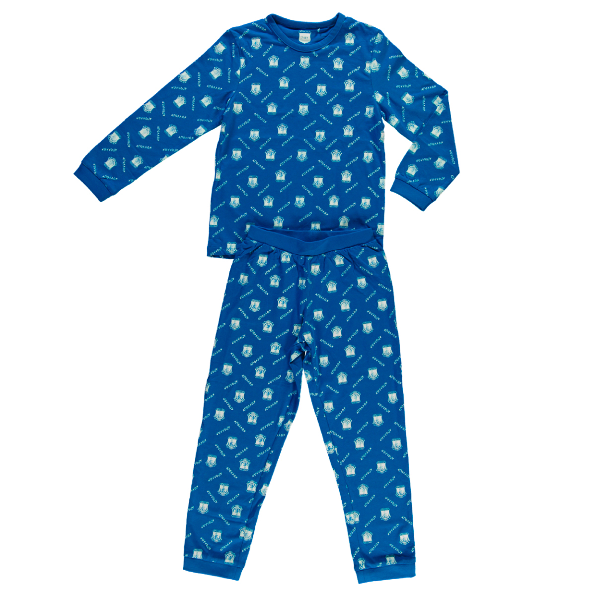 Afc Blue Pyjamas - Kids - Apollon FC