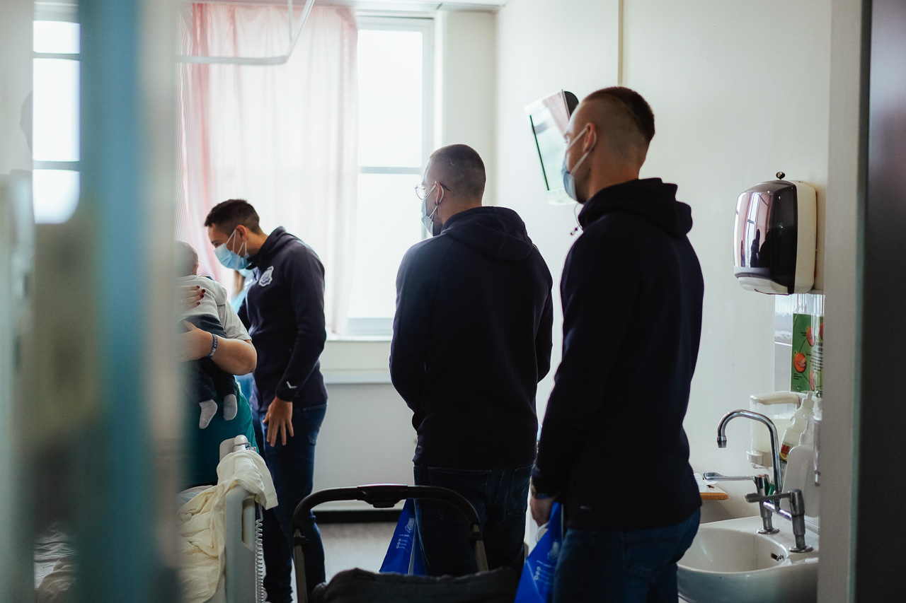 Visit to the pediatric department of the Limassol general hospital ...