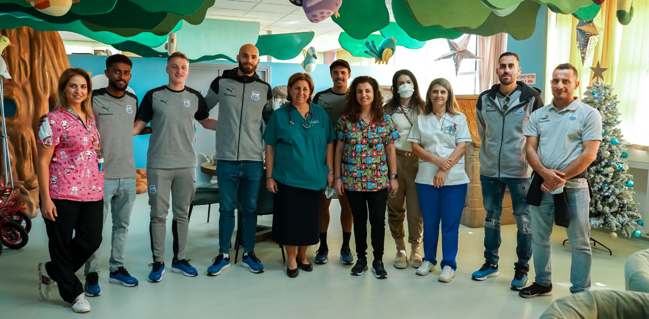 Visit to the Pediatric Department of the Limassol General Hospital ...
