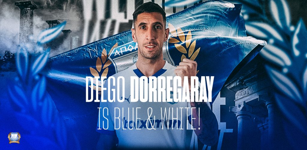 Finalization of the agreement with Diego Dorregaray - Apollon FC