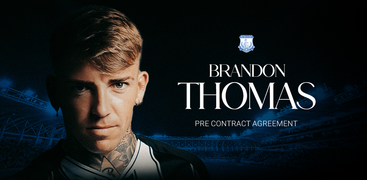 Agreement in principle with Brandon Thomas - Apollon FC